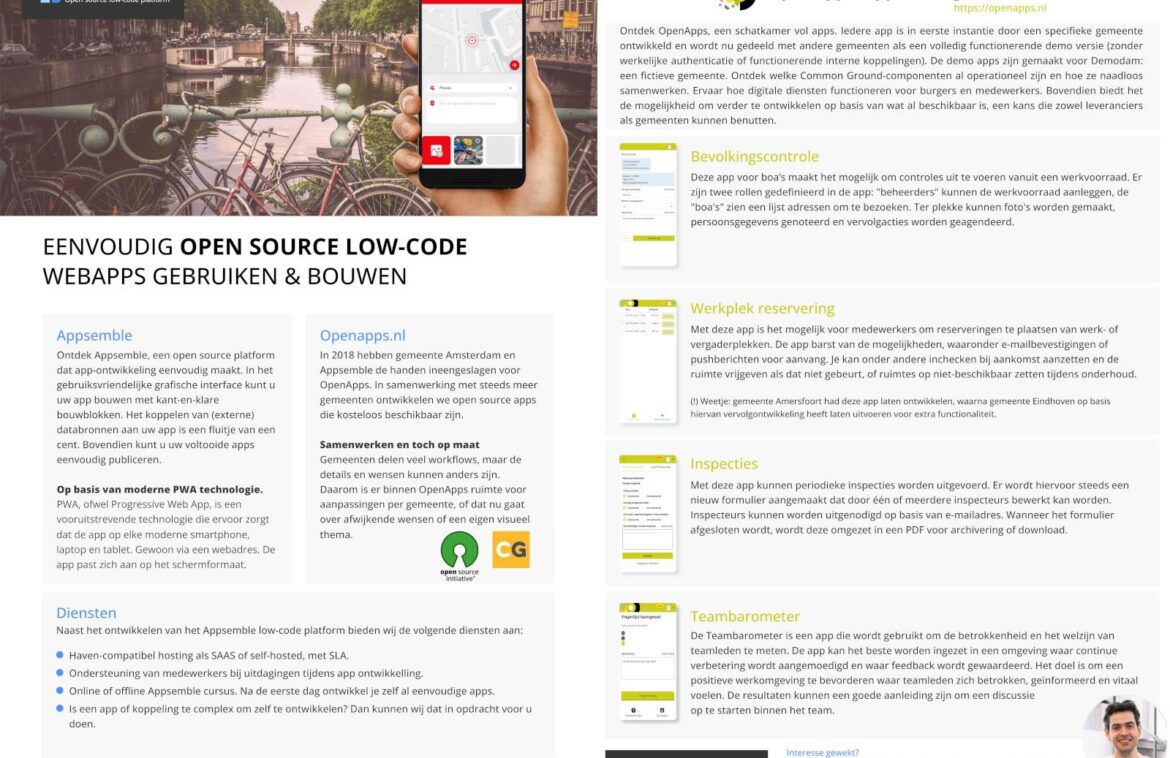 Low-code platform - Appsemble
